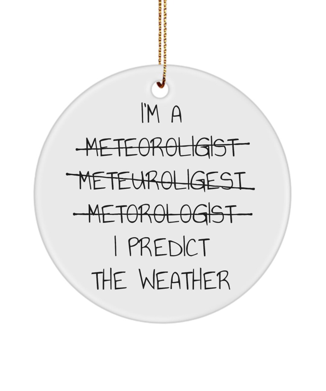 I'm a Meteorologist I Predict the Weather Funny Student Graduation ...