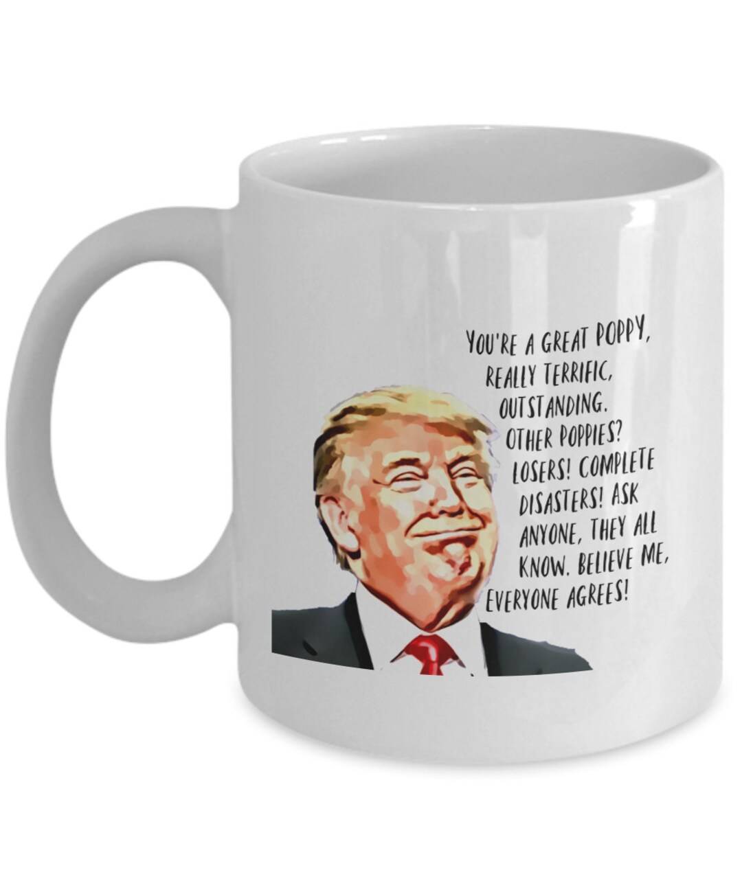 Trump Mug for Poppy Funny Poppy Gift Tea Cup for Poppy - Etsy