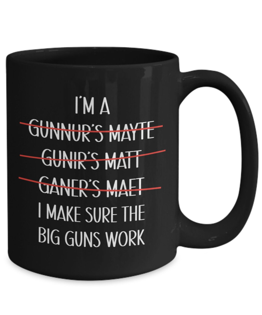 Gunner’s Mate, Funny Military Navy Rate Rating Naval Humor, Promotion ...
