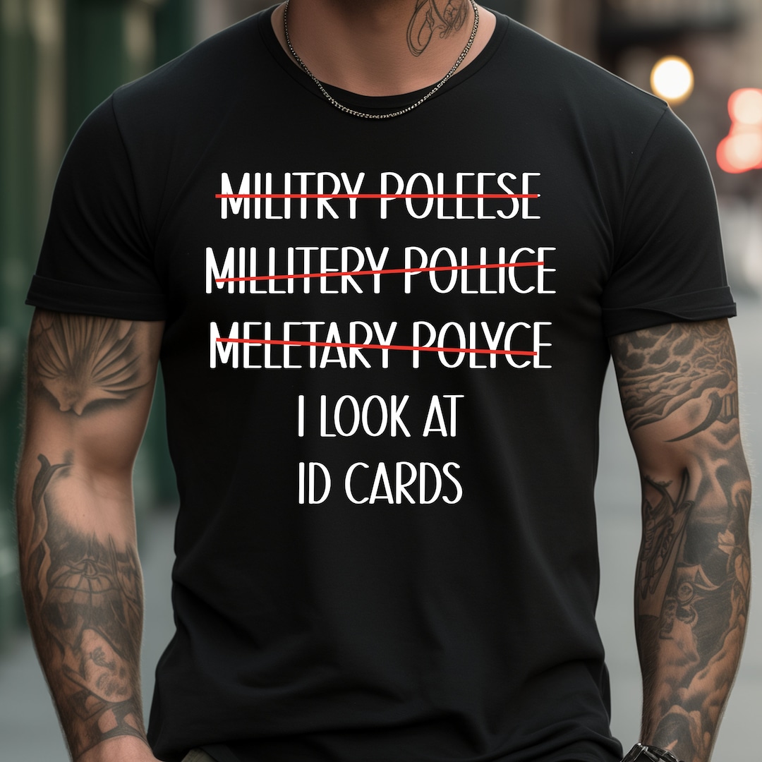Military Police, Funny Military Army Humor, Promotion Gift, Army ...