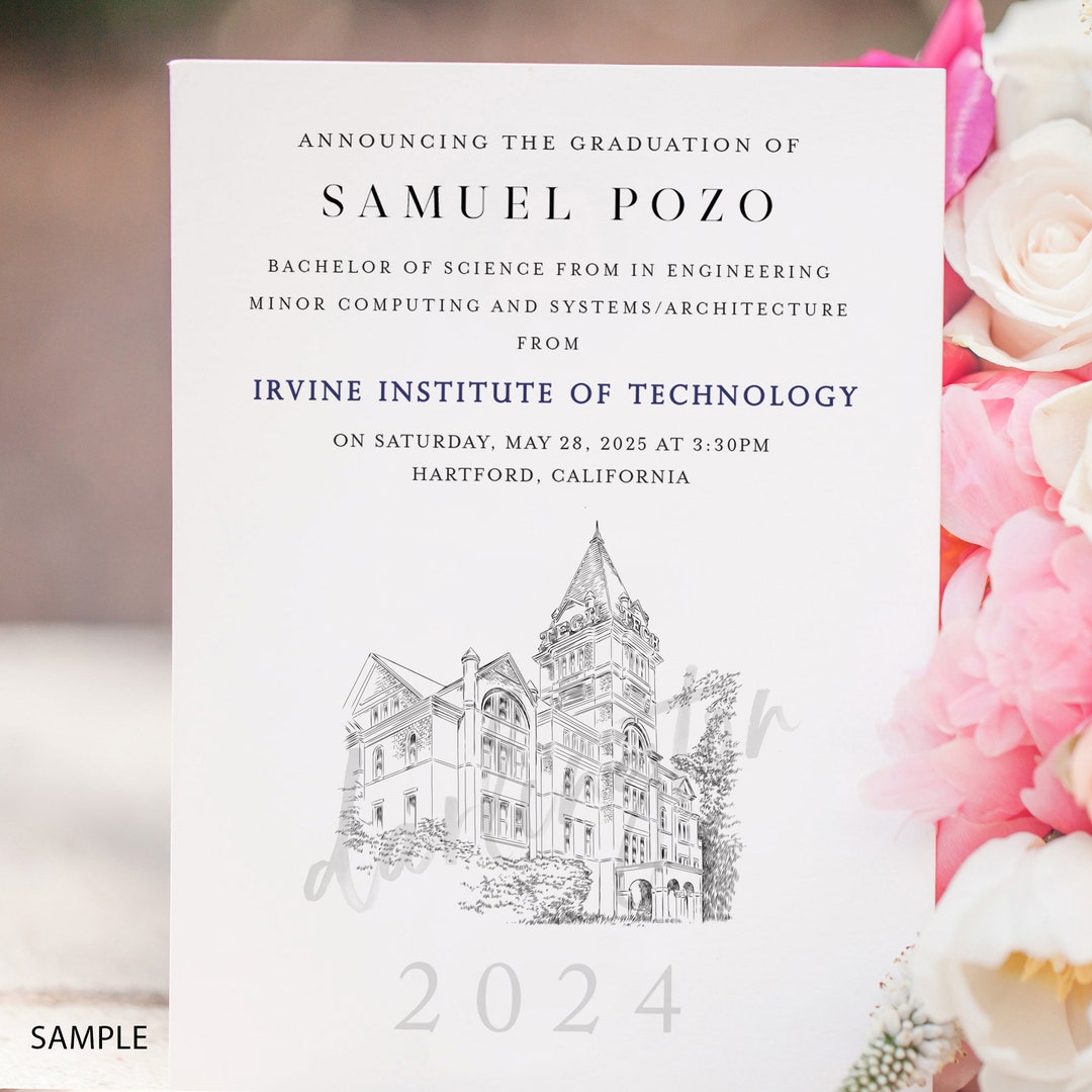 University Graduation Announcements of Illinois Schools, Grad ...