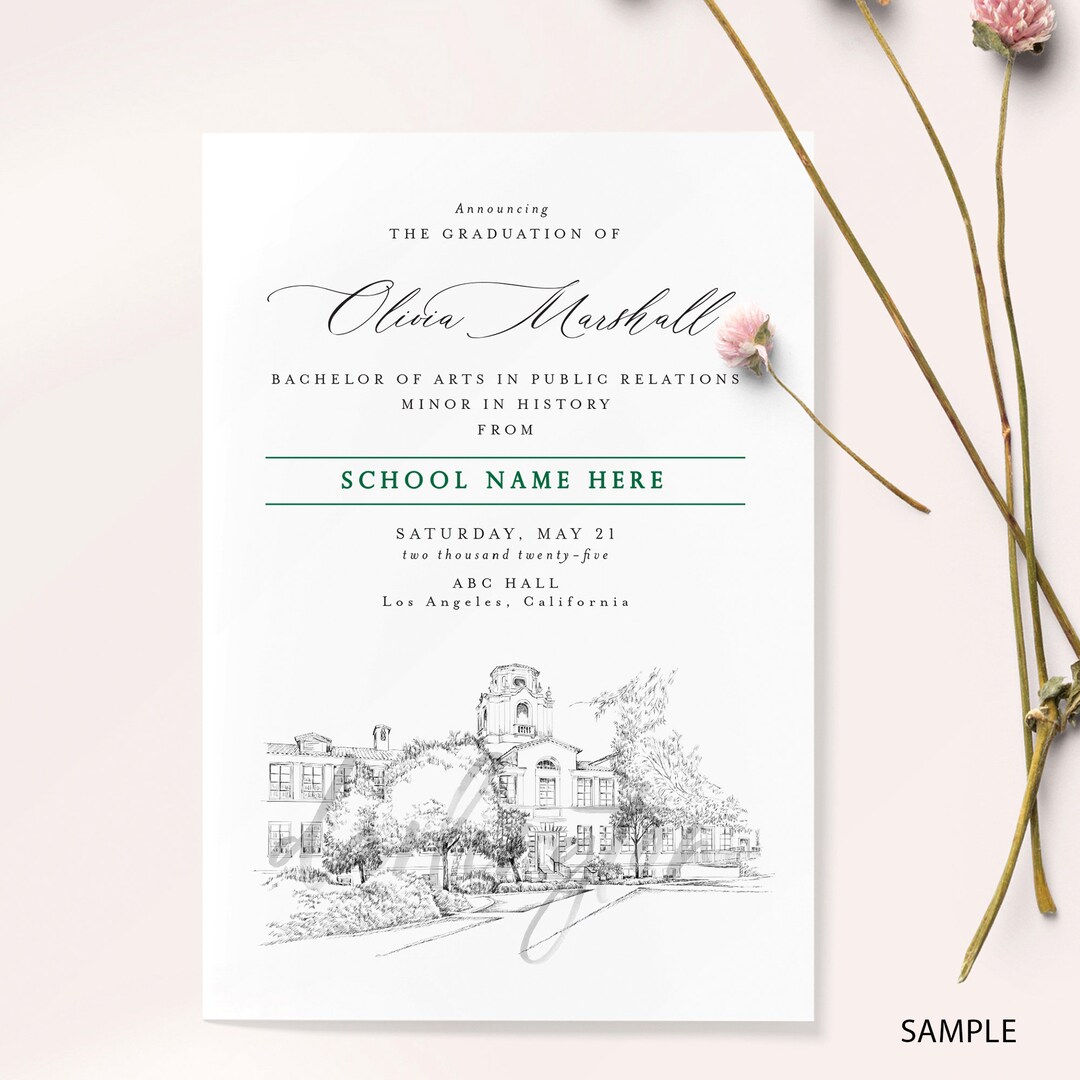 University Graduation Announcements of West Virginia Schools, Colleges ...