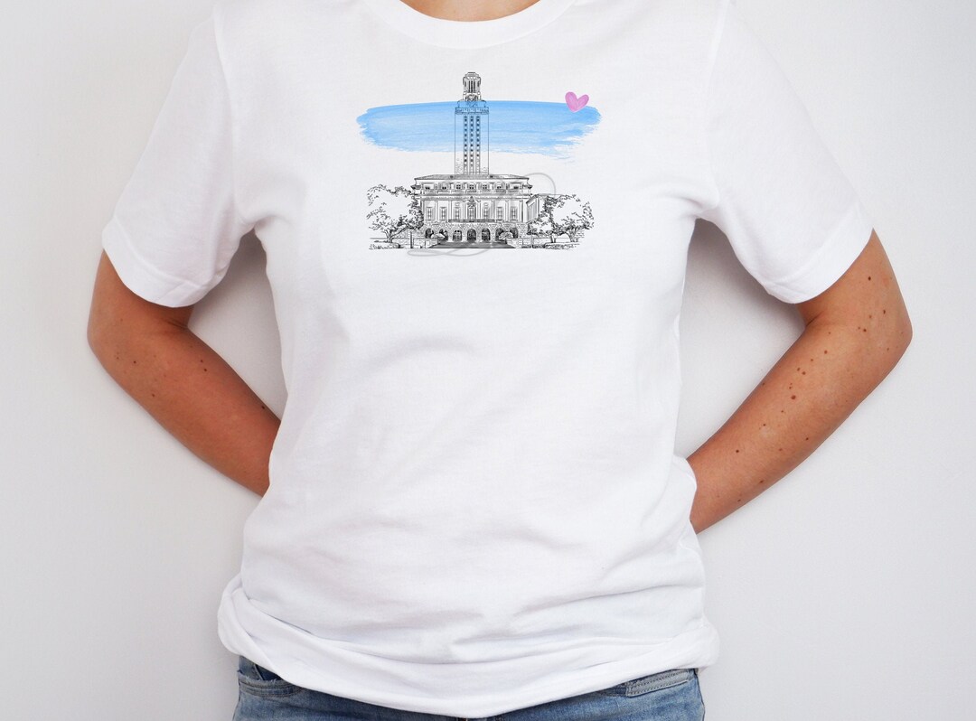 University of Texas at Austin Wearable Fine Art Shirt Utexas - Etsy