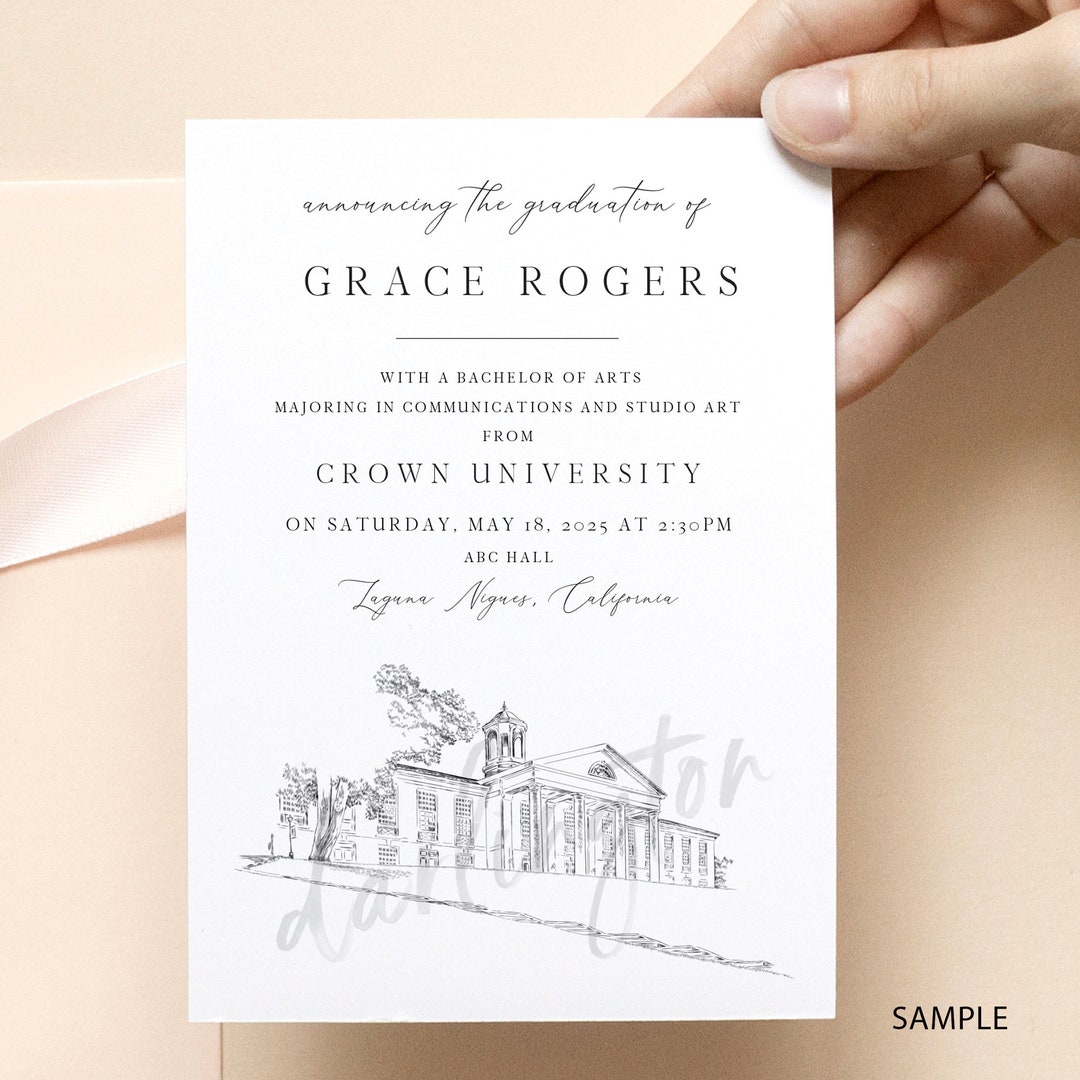 Virginia Graduation Announcements, Invitation, Invite, Univ, Grad ...