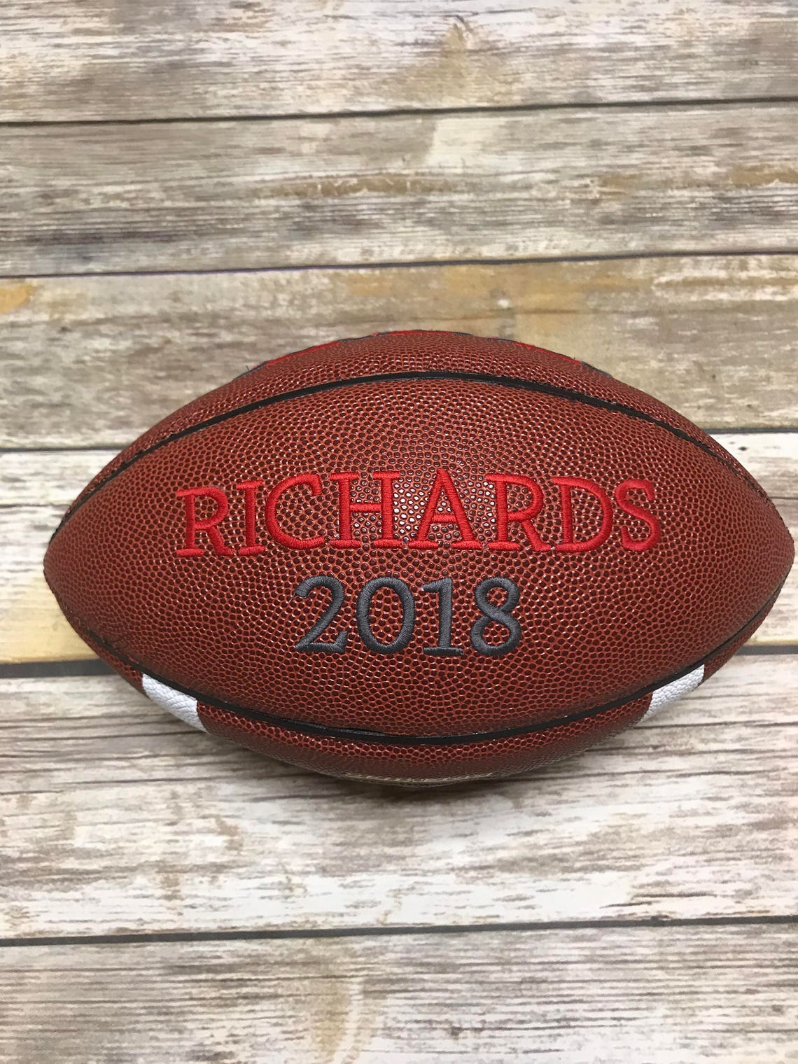 Made to Order Personalized Football - Etsy