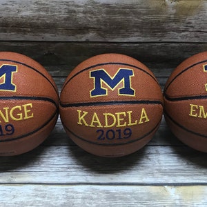 Made to Order Personalized Basketball - Etsy