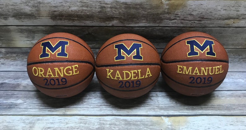 Made to Order Personalized Basketball - Etsy