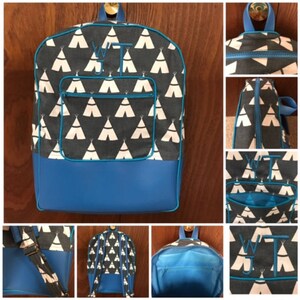 Sewing Pattern for the Wren Preschool/kindergarten Bookbag - Etsy