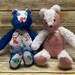 Memory Bear With Embroidered Monogram - Etsy