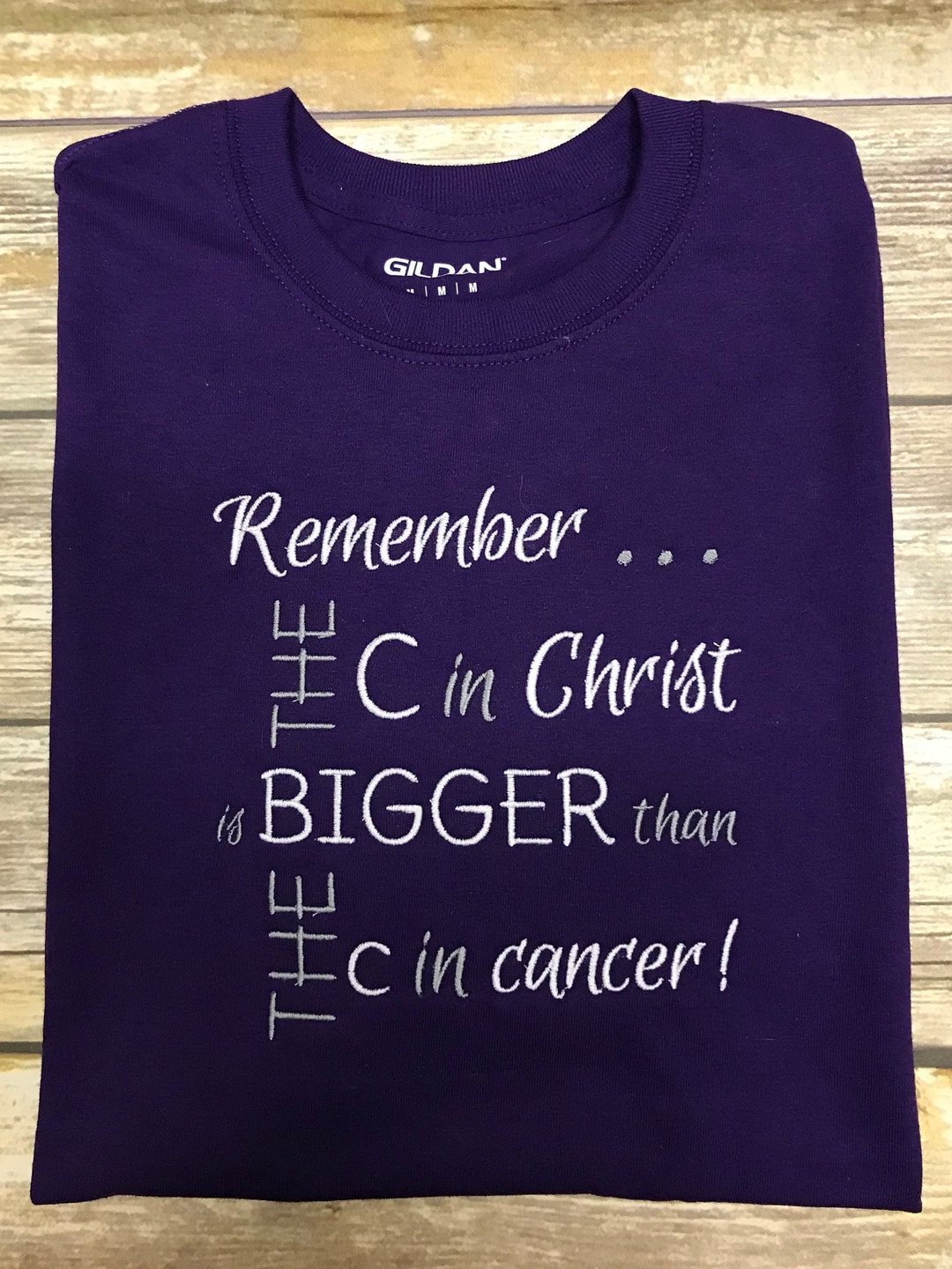 Christ and Cancer Embroidery File - Etsy