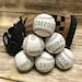 Personalized Embroidered Baseballs and Softballs - Etsy