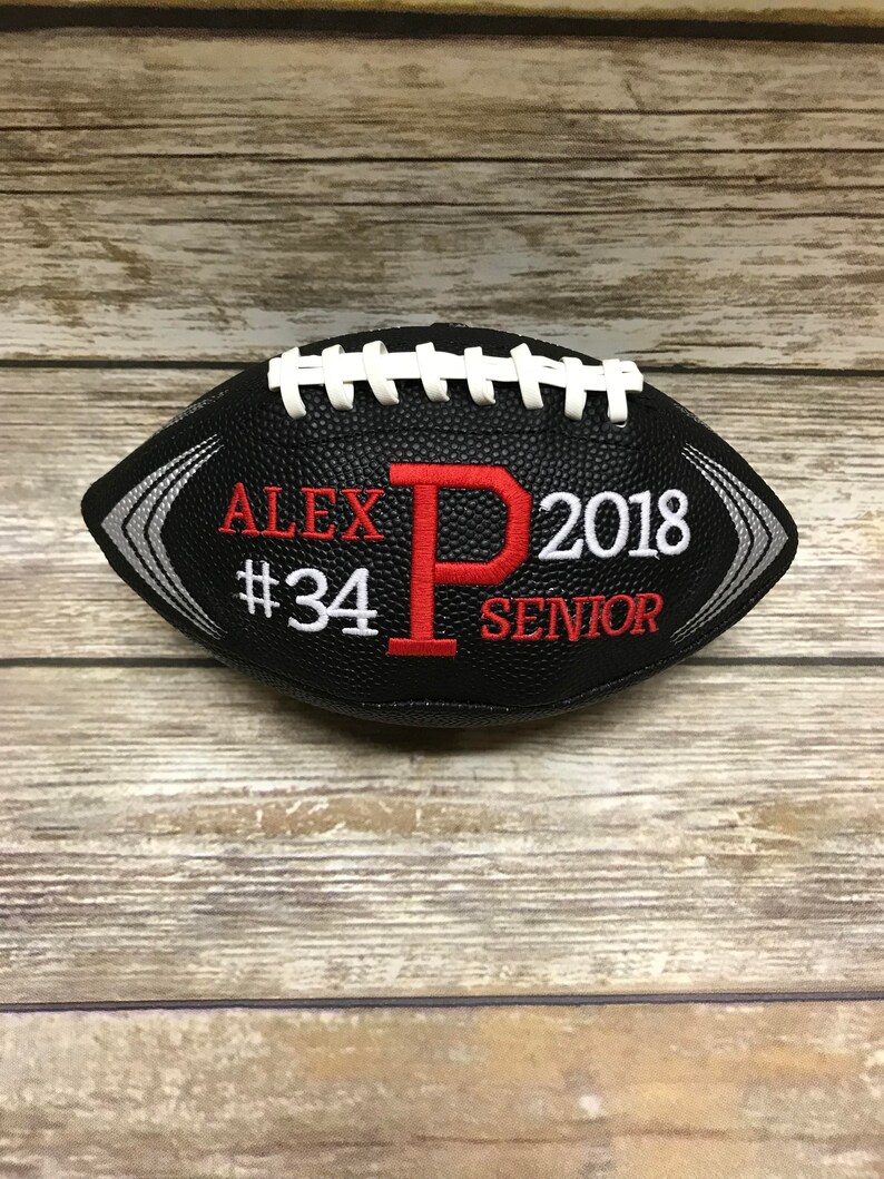 Made to Order Personalized Football - Etsy