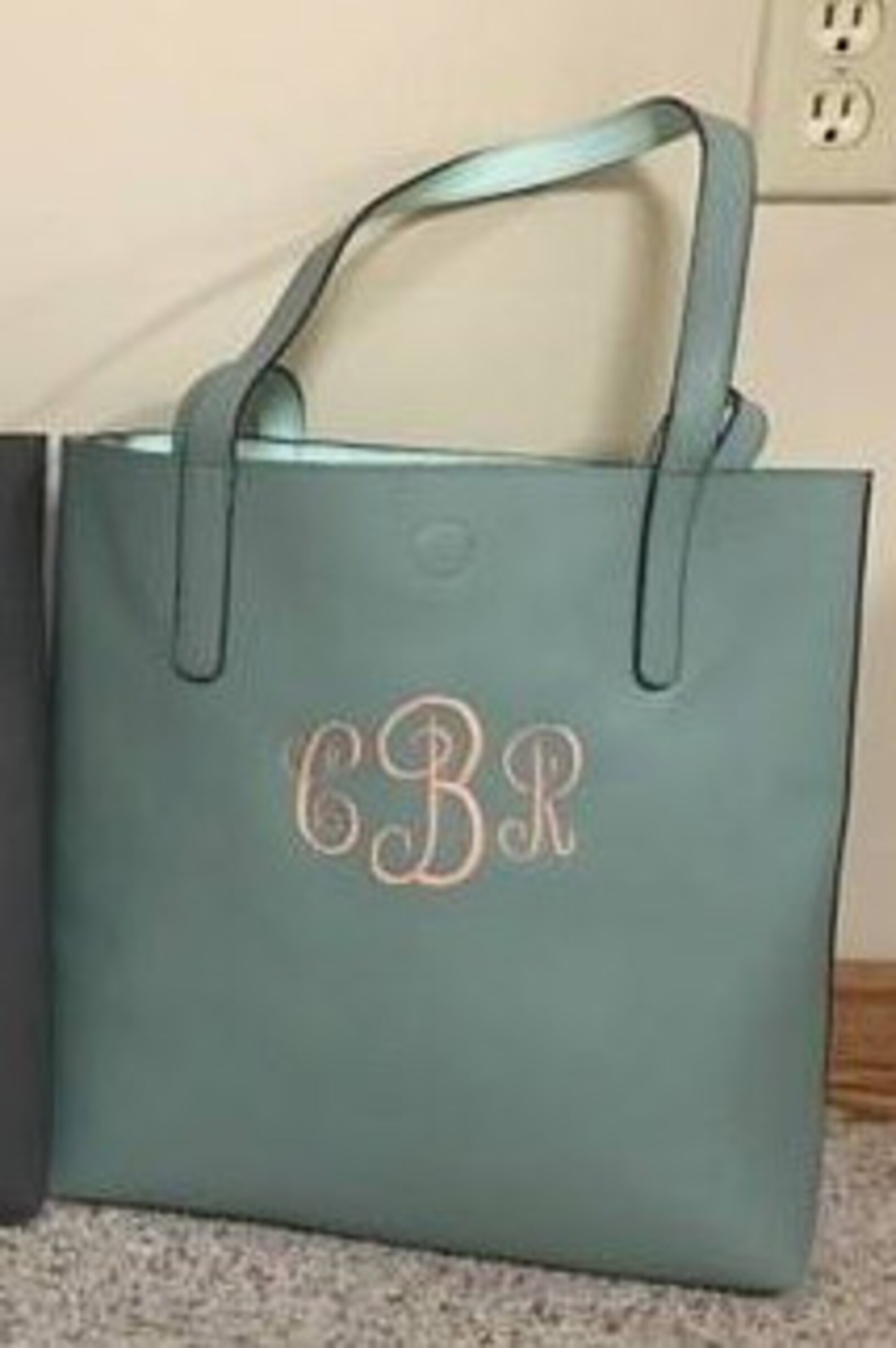 Made to Order Unlined Monogrammed Purse single Color Choice | Etsy