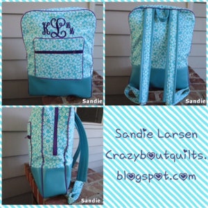 Sewing Pattern for the Wren Elementary Sized Bookbag - Etsy
