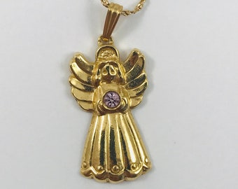 Avon Angel Necklace | Etsy