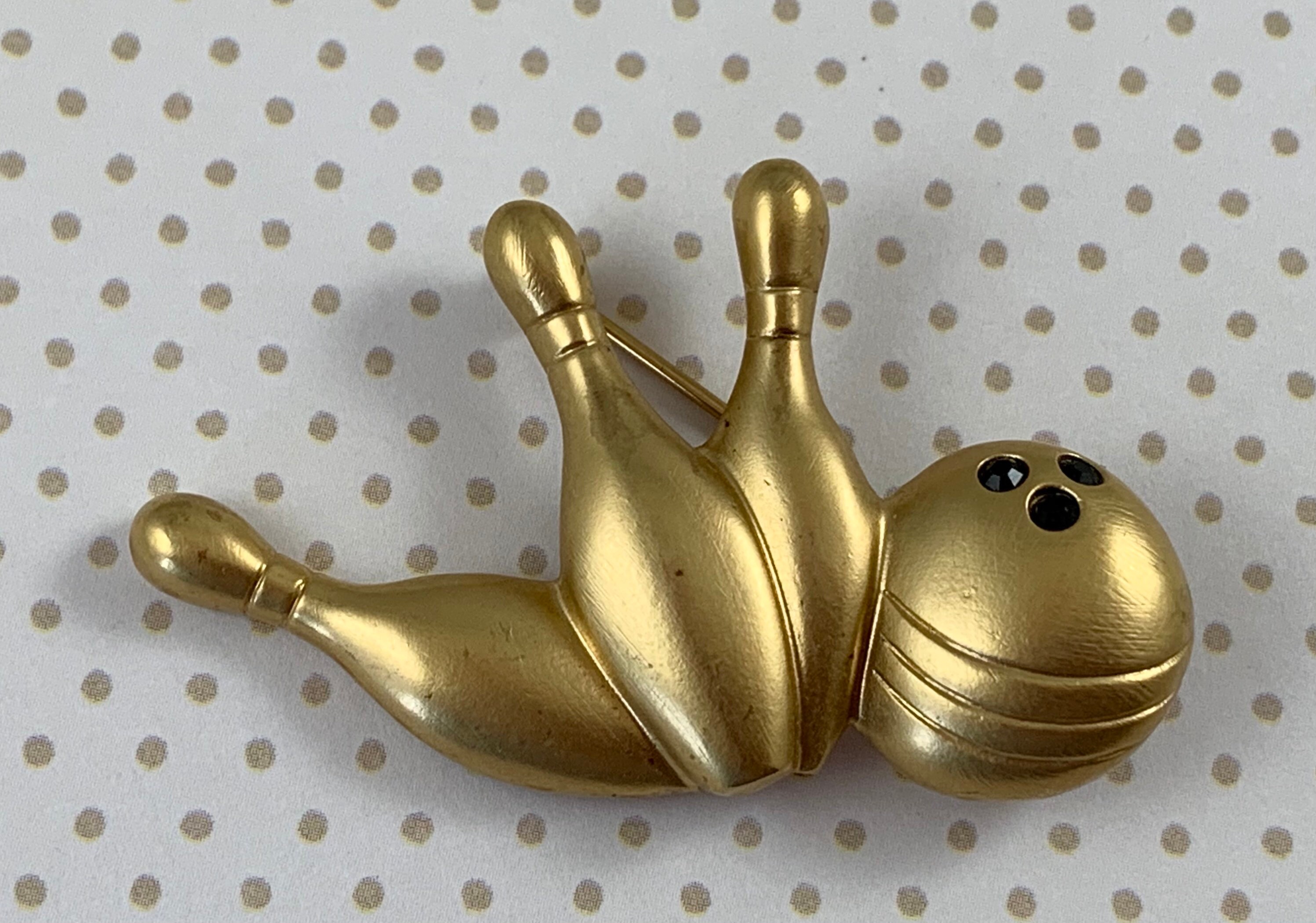 Avon my Favorite Hobby Bowling Pin / Brooch - Etsy