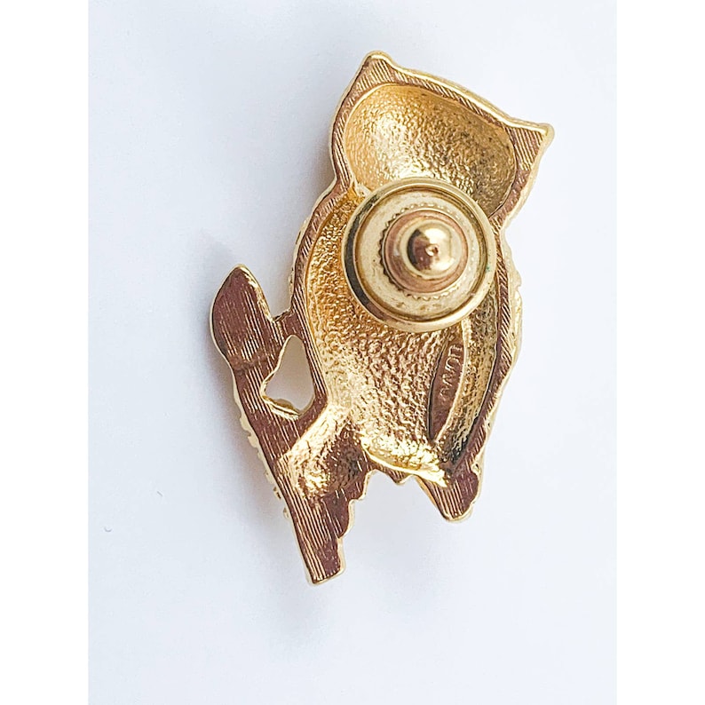 Avon Friendly Critters Owl Tac Pin 1995 Faux Pearl - Etsy