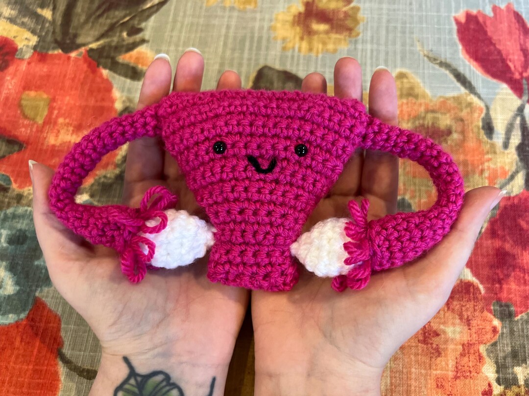 Little Crochet Uterus Amigurumi/plushie - Etsy