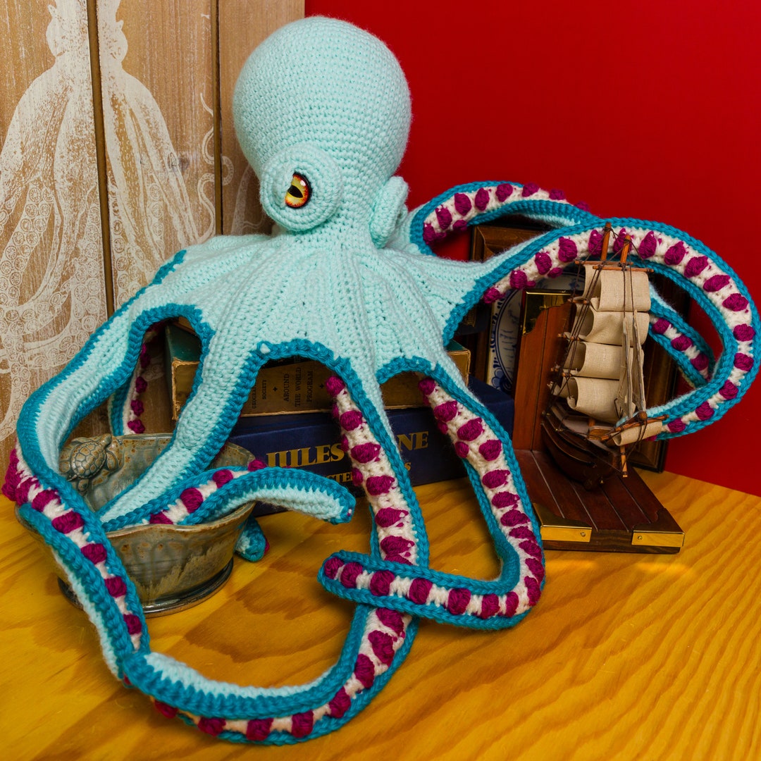 Life-size Crochet Octopus - Etsy