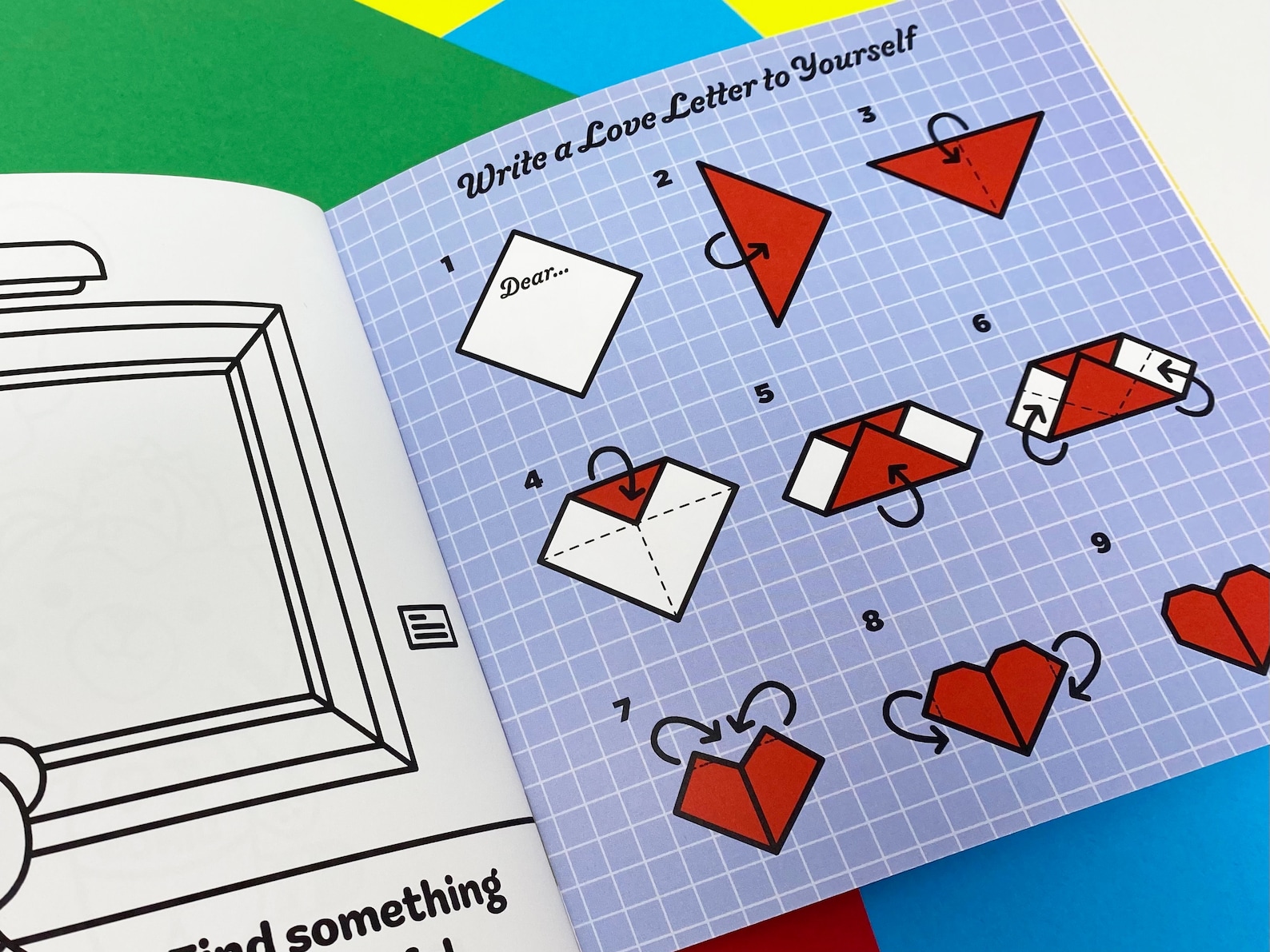 Kidcore Self Care Kit Coloring Book Notepad Stickers Mini - Etsy