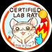 Lab Rat Sticker - Etsy