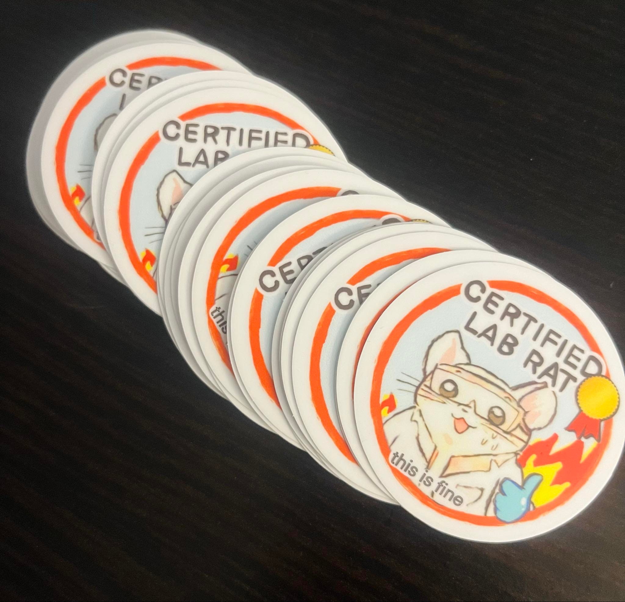 Lab Rat Sticker - Etsy