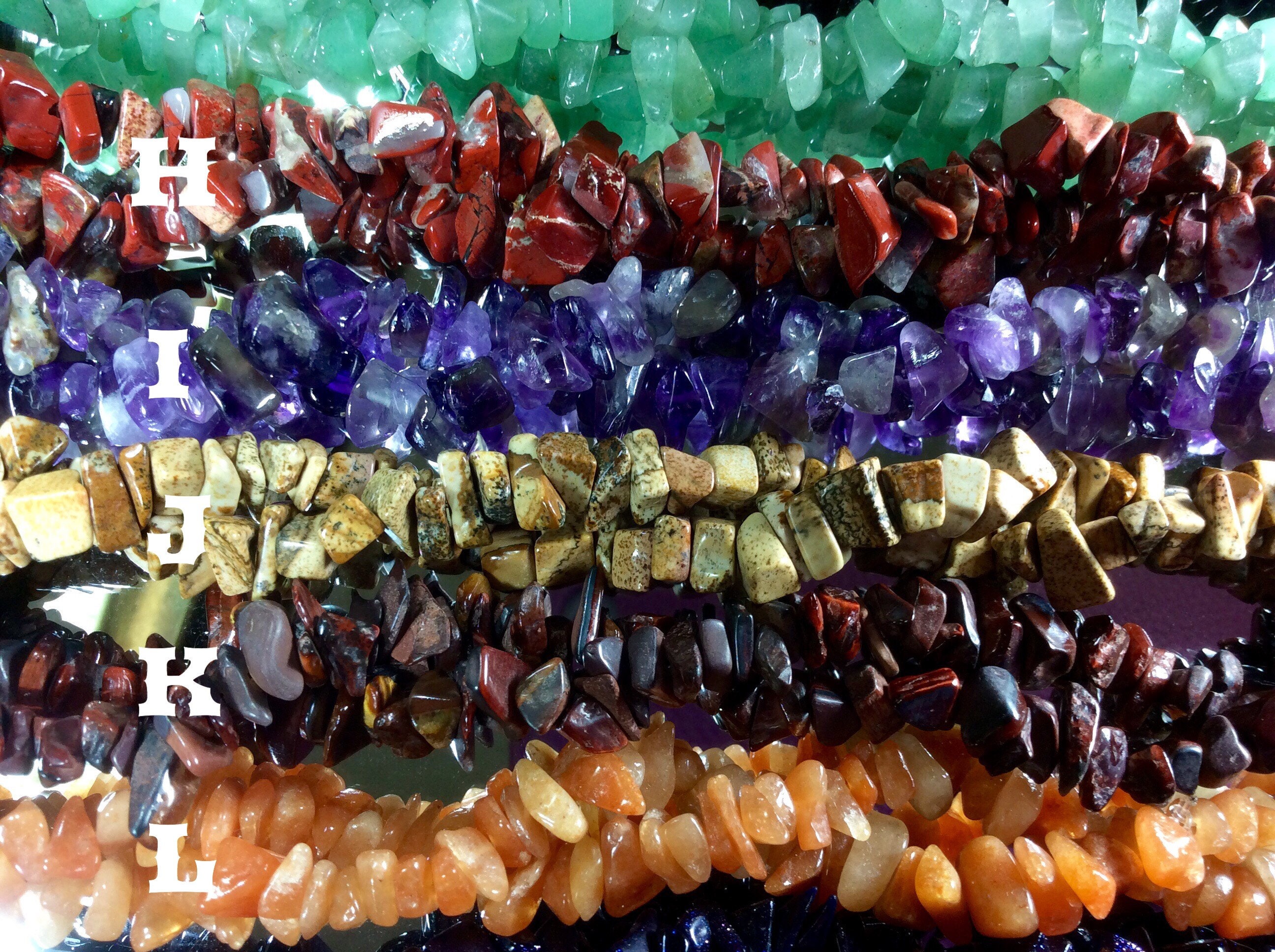 Gemstone Quality Chips. A Variety of Stone Chips for Your Choice ...