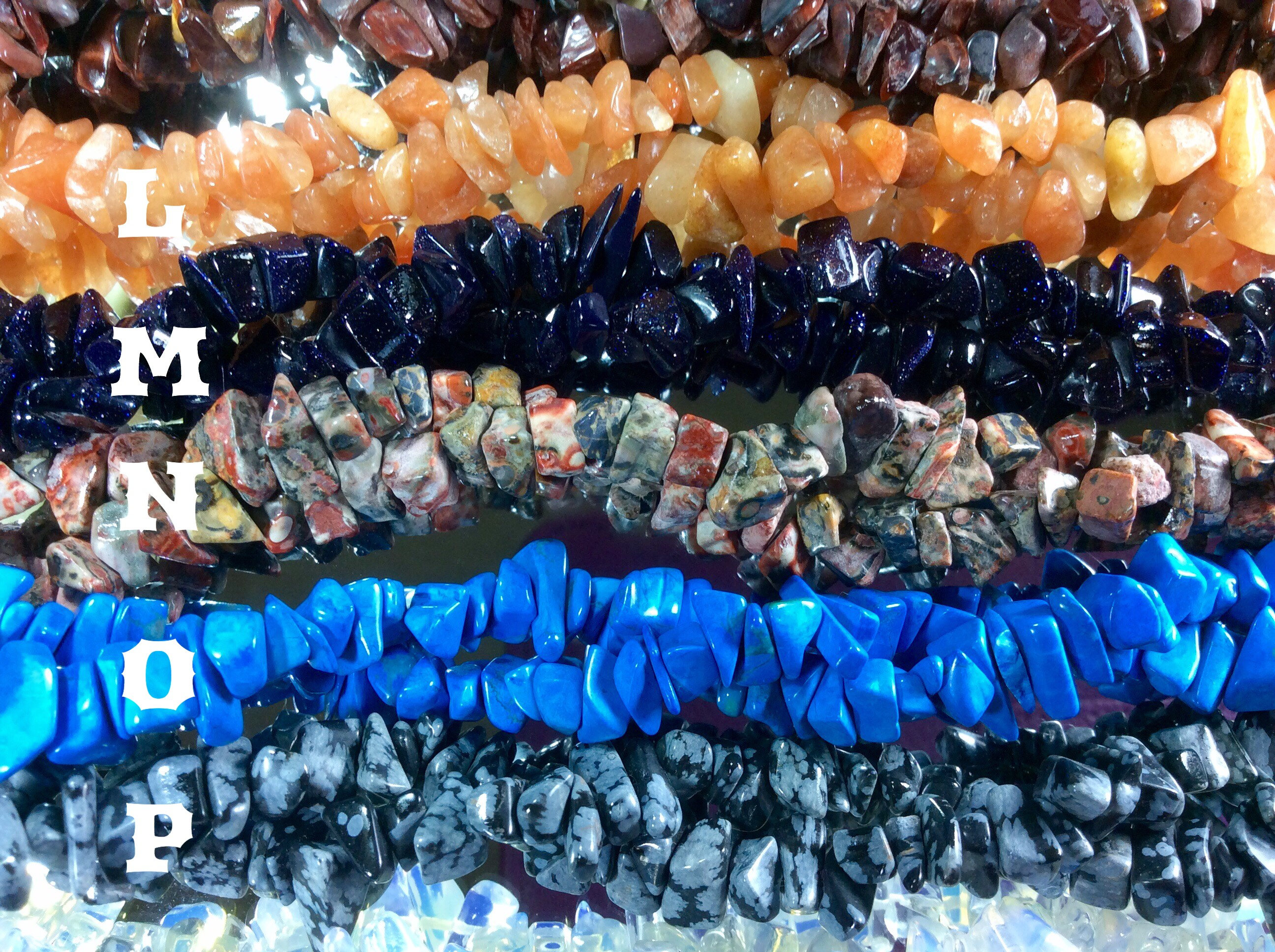 Gemstone Quality Chips. A Variety of Stone Chips for Your Choice ...