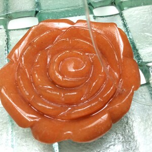 Carved Stone Flowers, Hand Carved Stone Roses, Gemstone Flowers ...