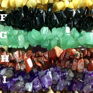 Gemstone Quality Chips. A Variety of Stone Chips for Your Choice ...