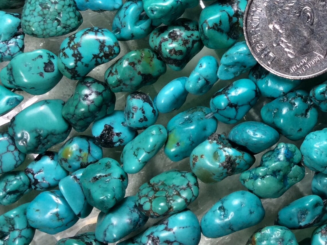 Natural Chinese Blue-green Turquoise , Mountain Turquoise , Small ...