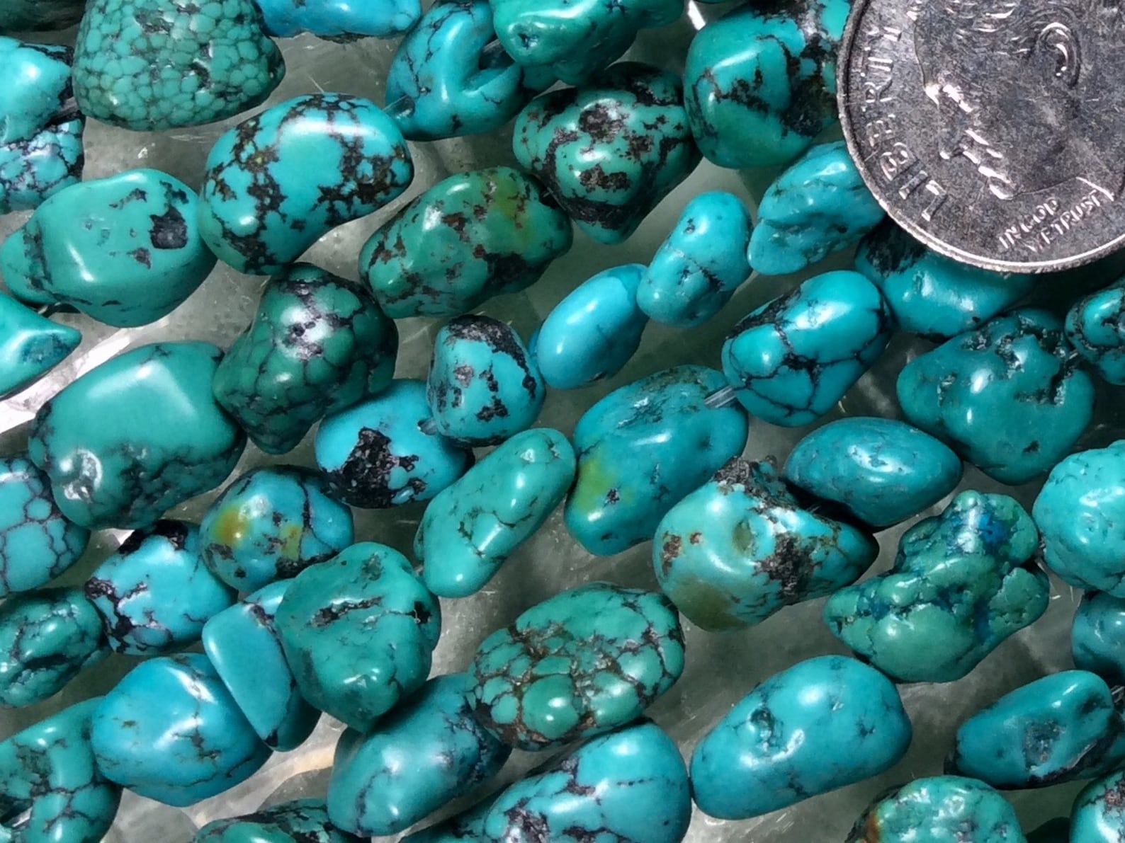 Natural Chinese Blue-green Turquoise , Mountain Turquoise , Small ...