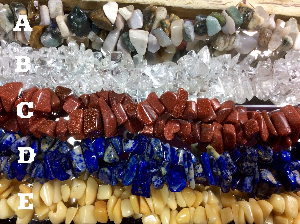 Gemstone Quality Chips. A Variety of Stone Chips for Your - Etsy
