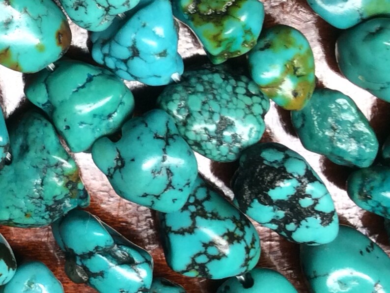 Natural Chinese Blue-green Turquoise , Mountain Turquoise , Small ...