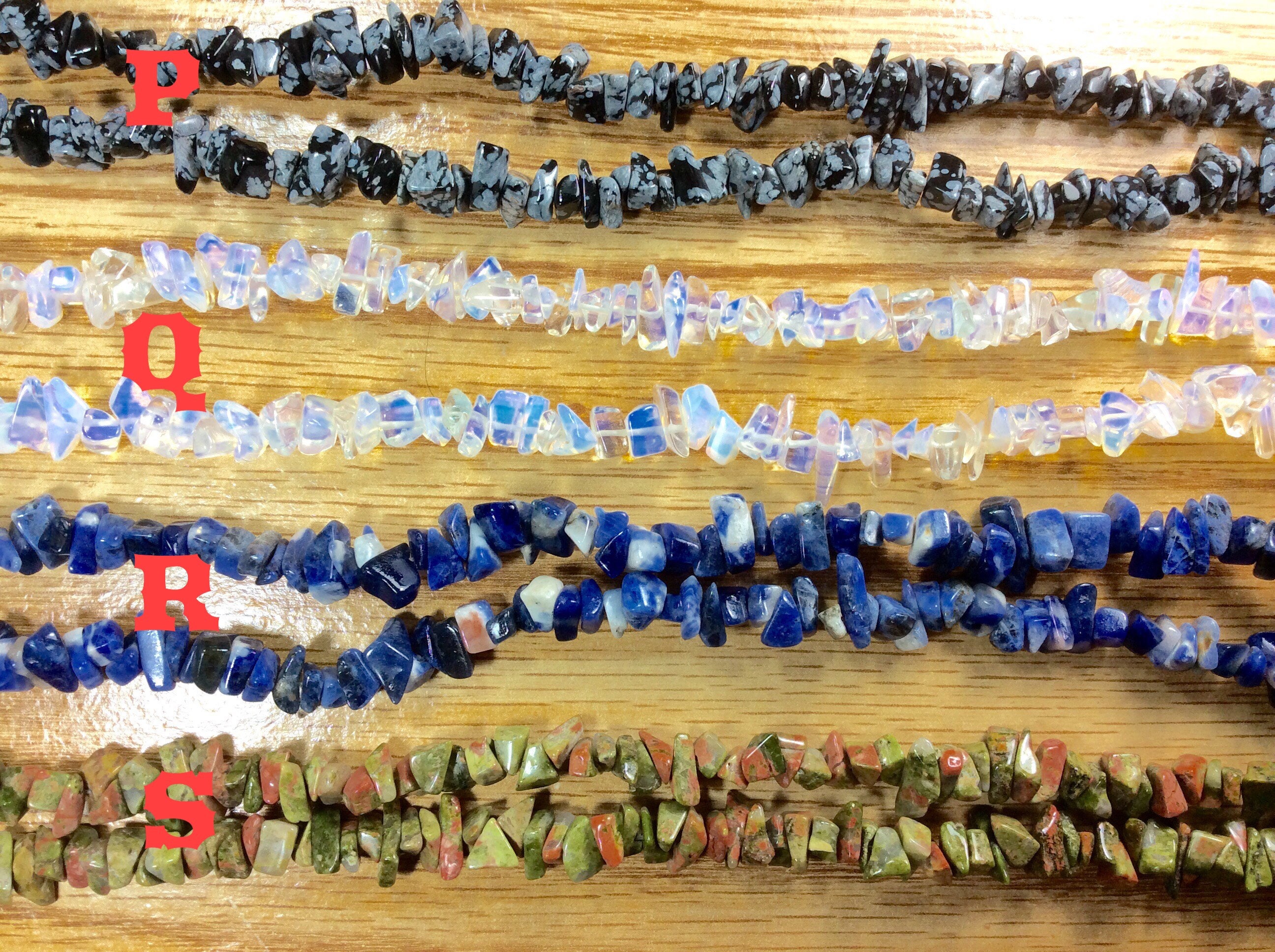 Gemstone Quality Chips. A Variety of Stone Chips for Your Choice ...