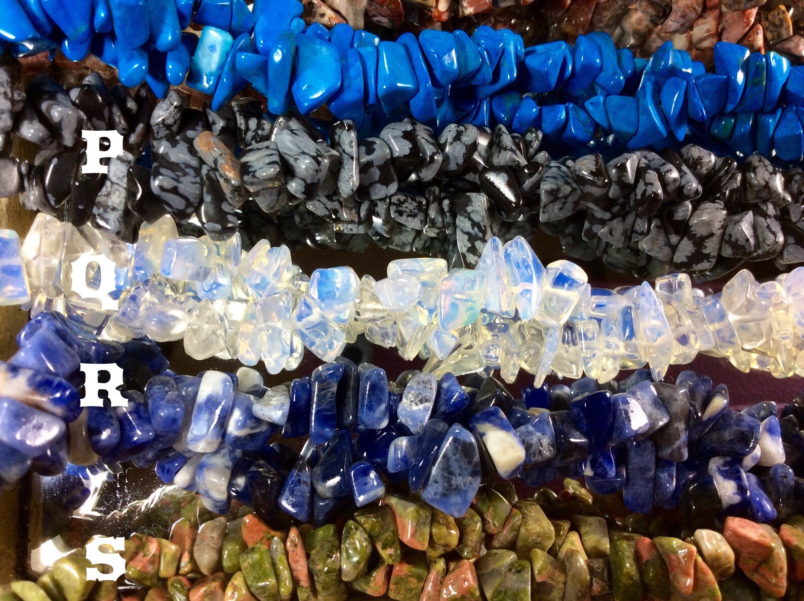 Gemstone Quality Chips. A Variety of Stone Chips for Your Choice ...