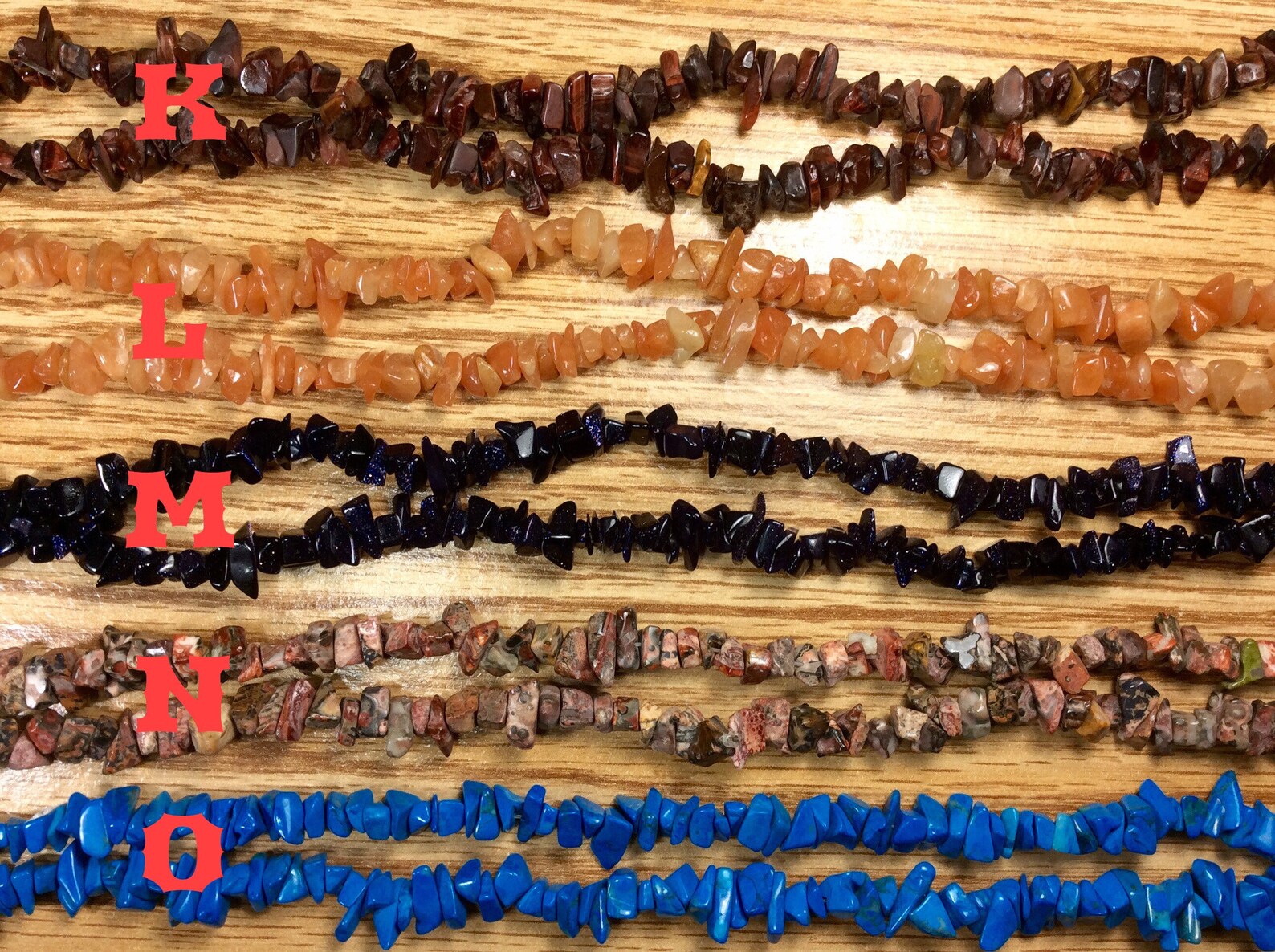 Gemstone Quality Chips. A Variety of Stone Chips for Your Choice ...