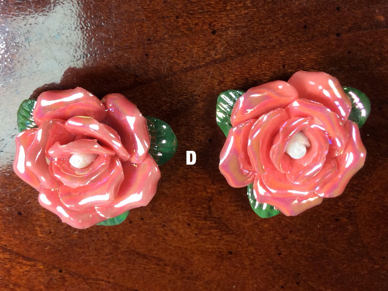 Hand Made Porcelain Flowers Ceramic Roses. Mini Flower - Etsy