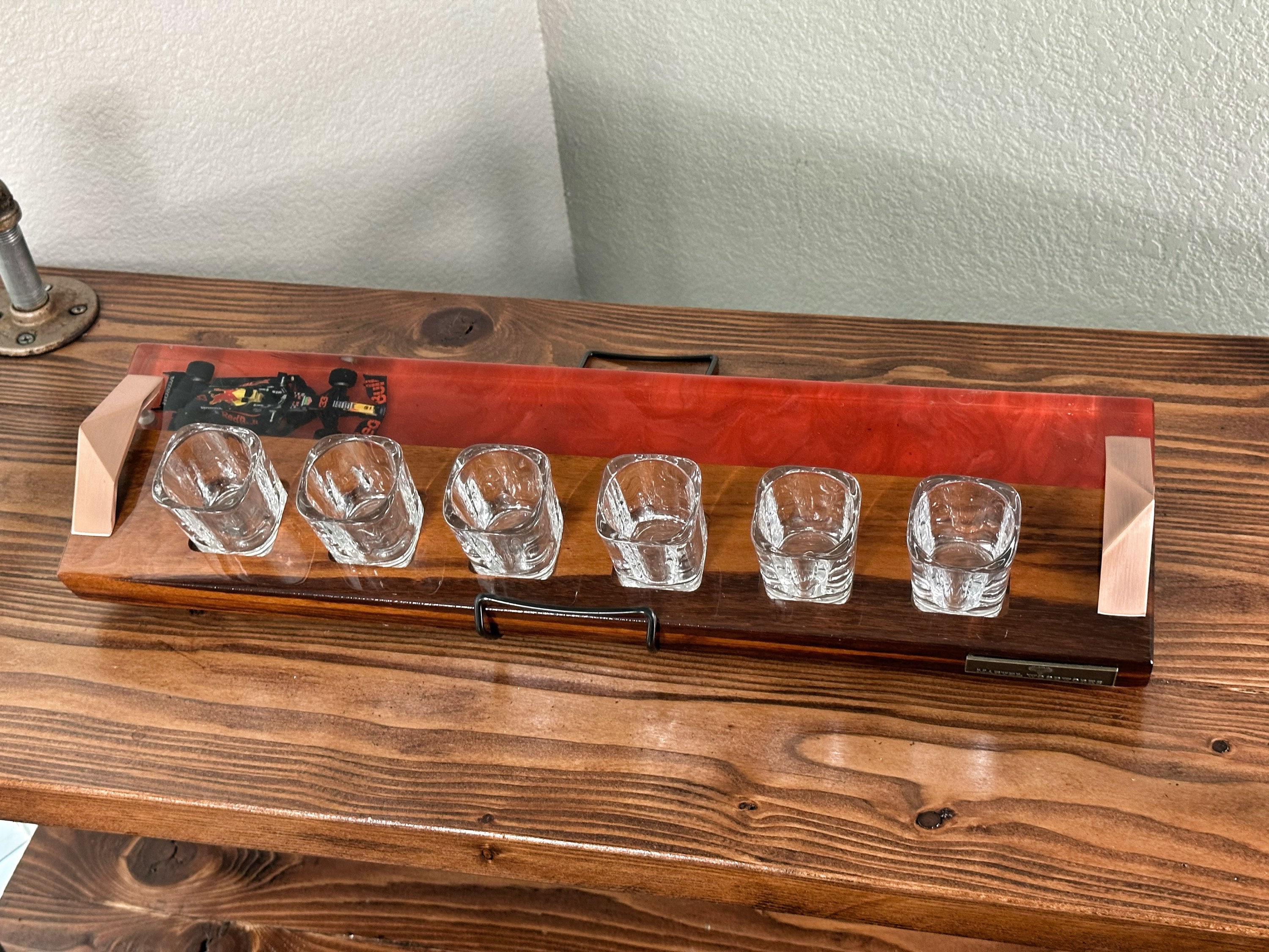 Formula 1 Red Bull Racing Shot Glass Board.max Verstappen. - Etsy