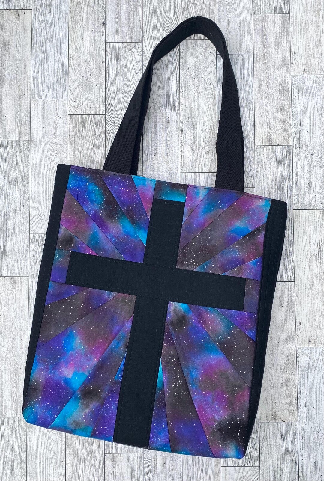 Cross Tote Bag, Bible Study Purse, Shoulder Purse, Christian Purse ...