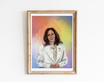 Kamala Harris Kamala Harris Wall Art Revolutionary Kamala - Etsy