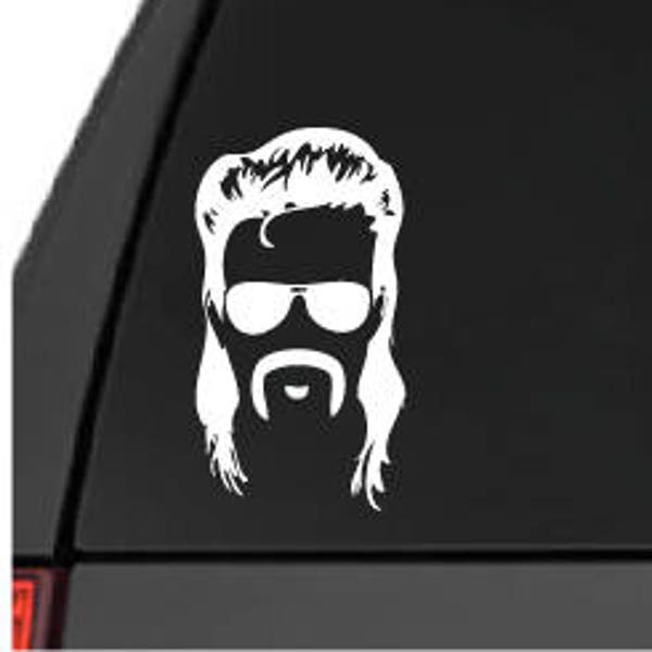 Mullet Decal - Etsy