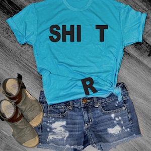 Shit Shirt - Etsy