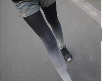 Gradient Tights | Etsy