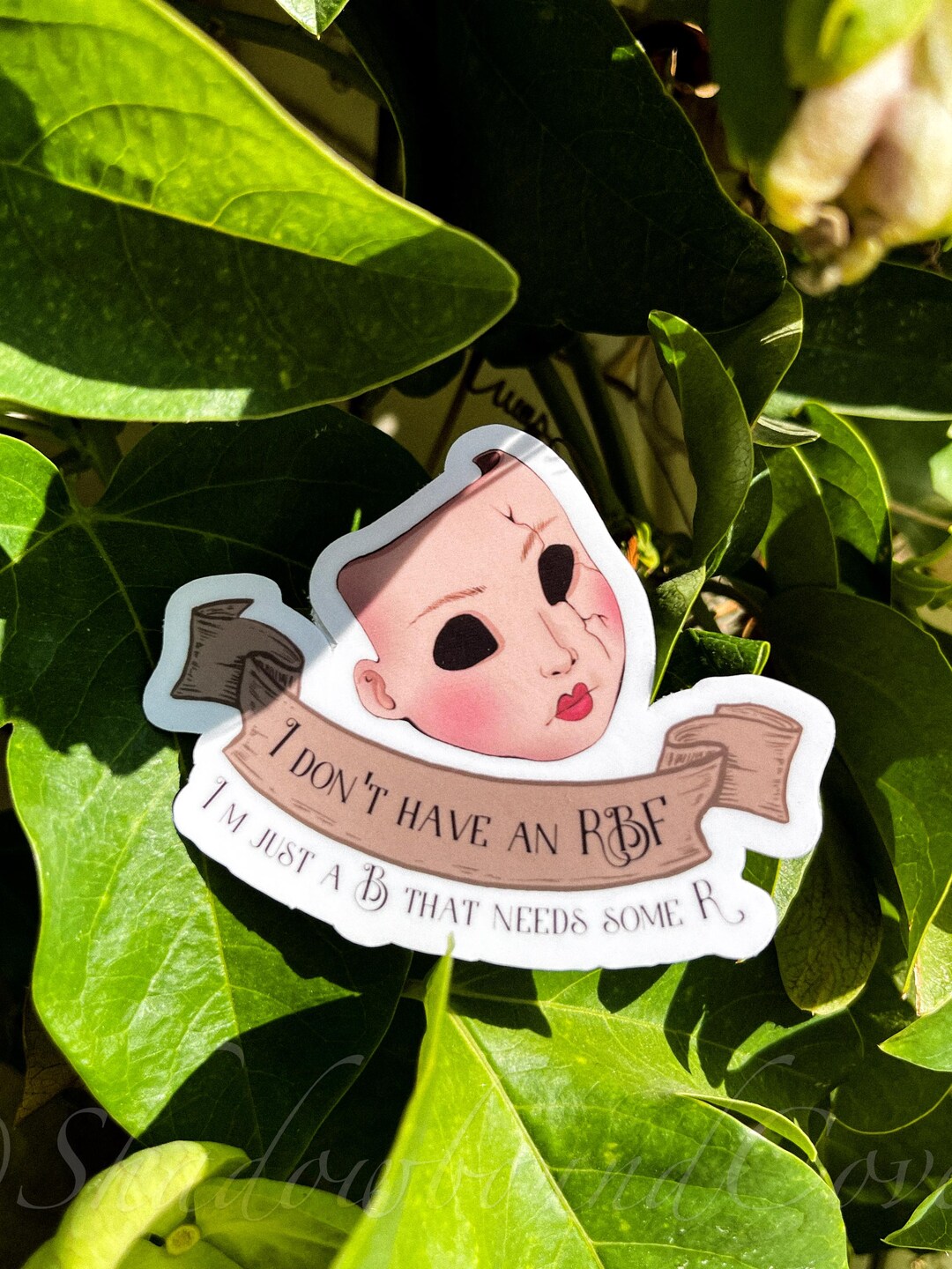 RBF Doll Waterproof Sticker - Etsy