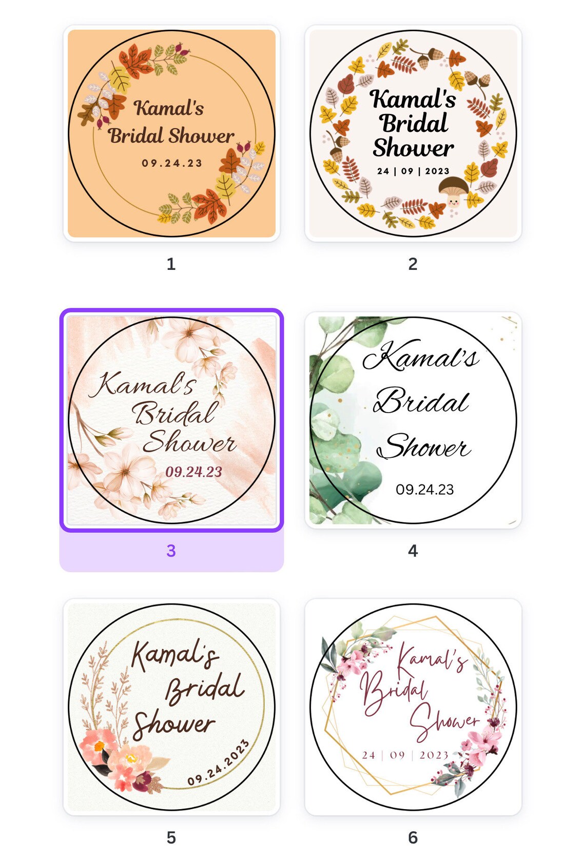 Custom Round Stickers 3different Sizes - Etsy