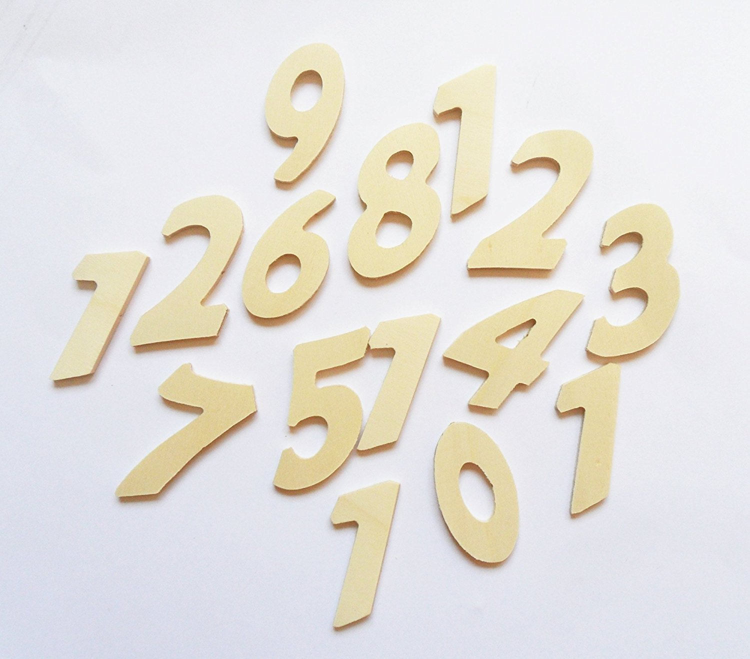 Basic Set Shape Clock Shape WITH NUMBERS DIY Decoupage Wood - Etsy