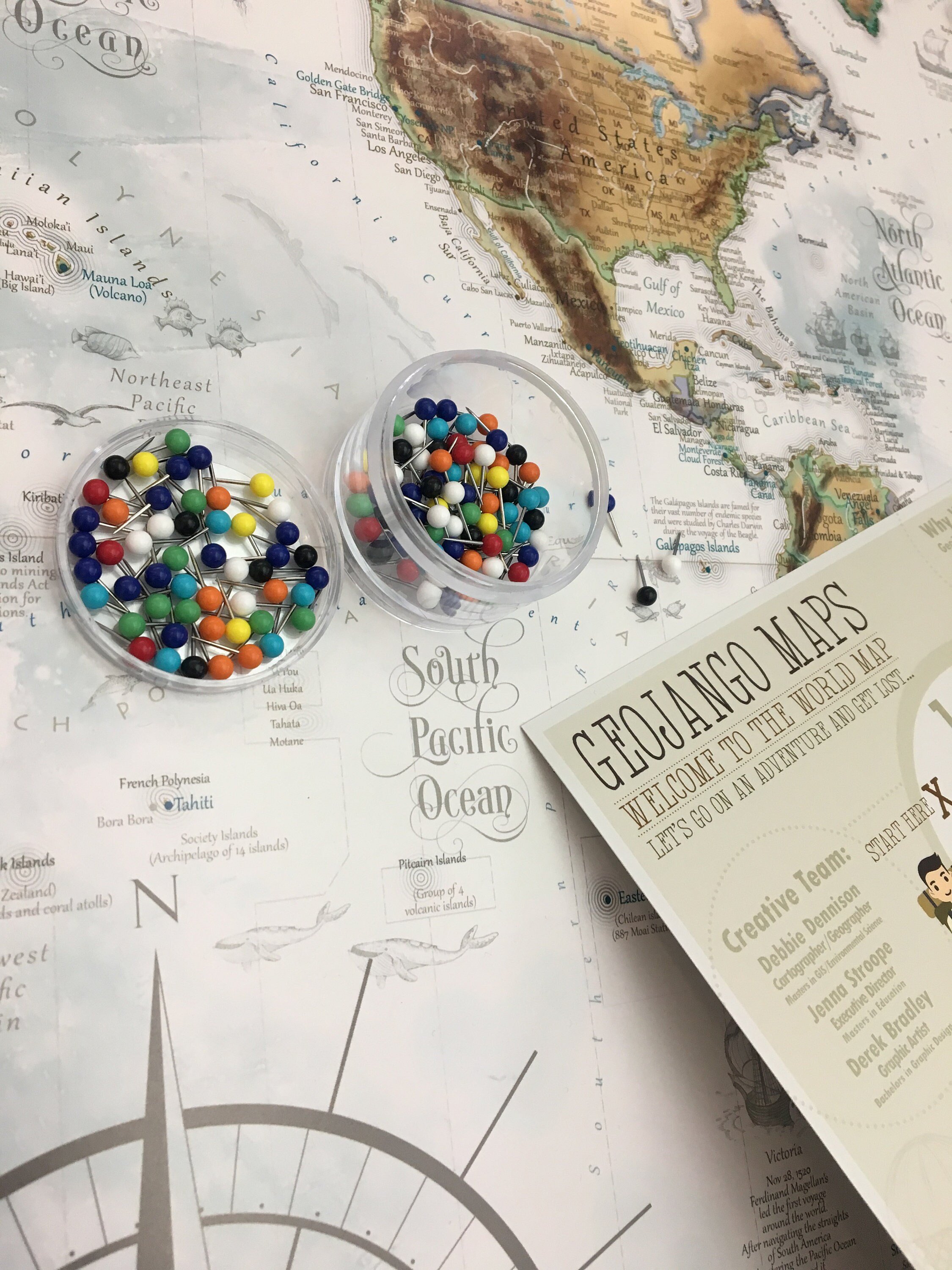 Push Pin Travel Map of the World, Personalized Framed Map or Poster ...