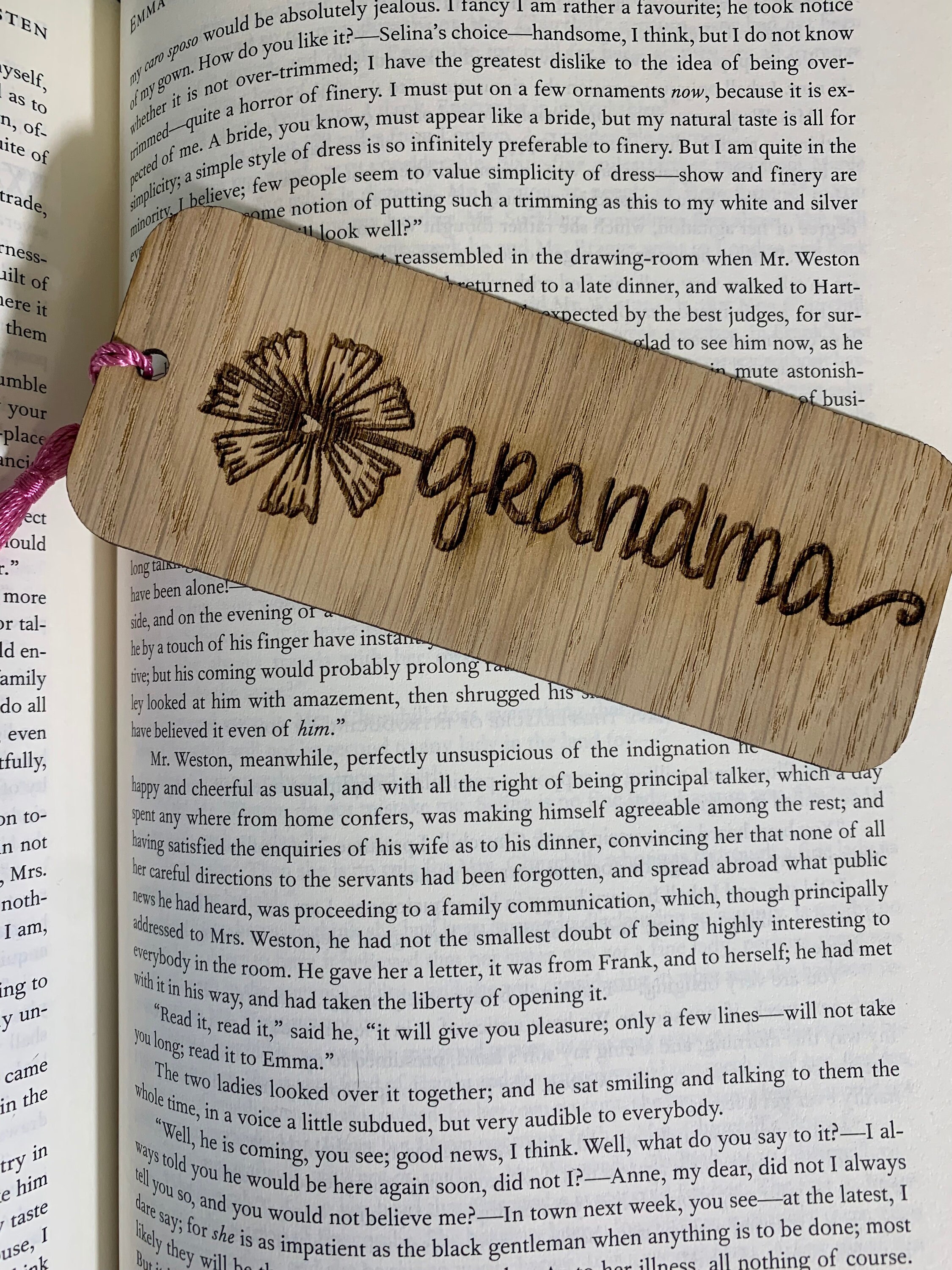 Mother’s Day Gift Wooden Bookmarks, Mom Bookmark, Mimi Bookmark, Gigi ...