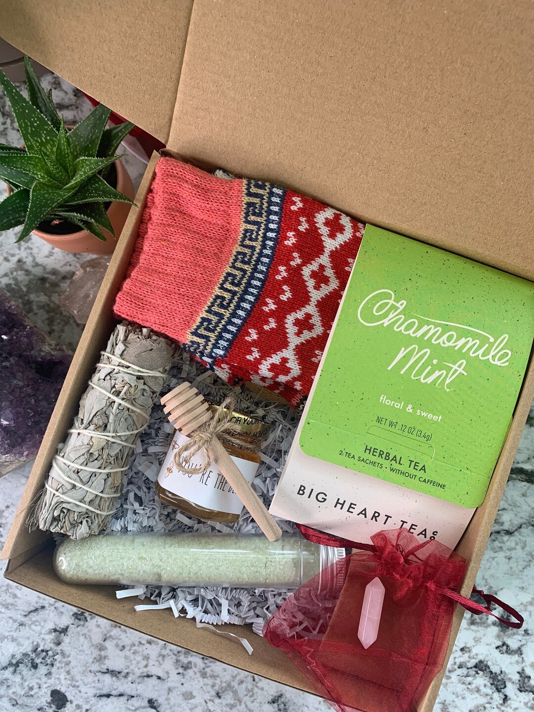 Cozy Witchy Gift Comfy Witchy Box Aura Cleansing Gift Box Treat ...